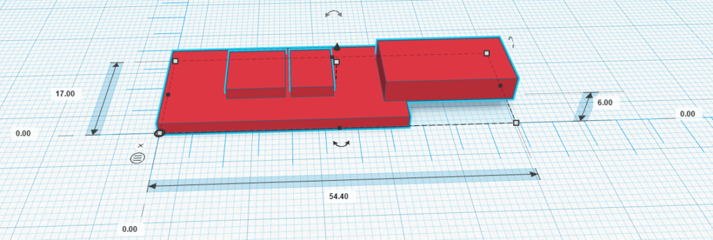 TinkerCAD Design of HC-06 Bluetooth Module | DYOR: Do Your Own Robot